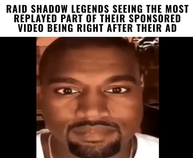 RAID SHADOW LEGENDS SEEING THE MOST REPLAYED PART OF THEIR SPONSOR ...