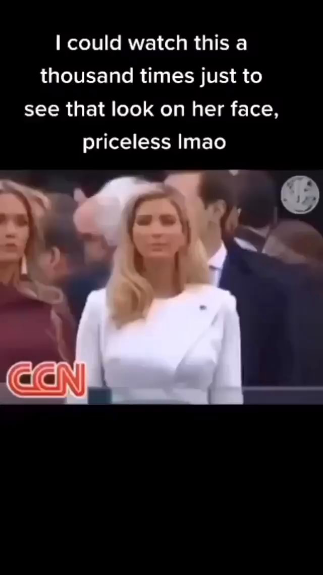 I could watch this a thousand times just to see that look on her face ...