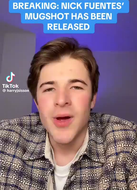 BREAKING: NICK FUENTES' MUGSHOT HAS BEEN RELEASED cf TikTok ...