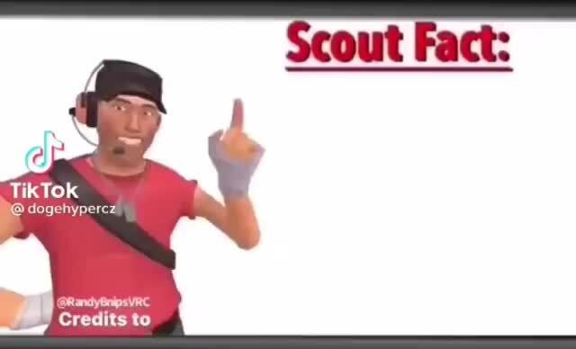 Scout Fact: TikTok Credits to - iFunny
