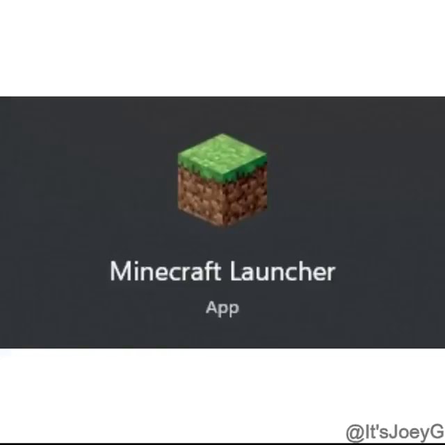 Minecraft Launcher App - iFunny