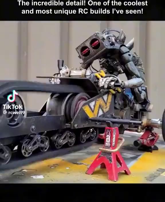 The incredible detail! One of the coolest and most unique RC builds I ...