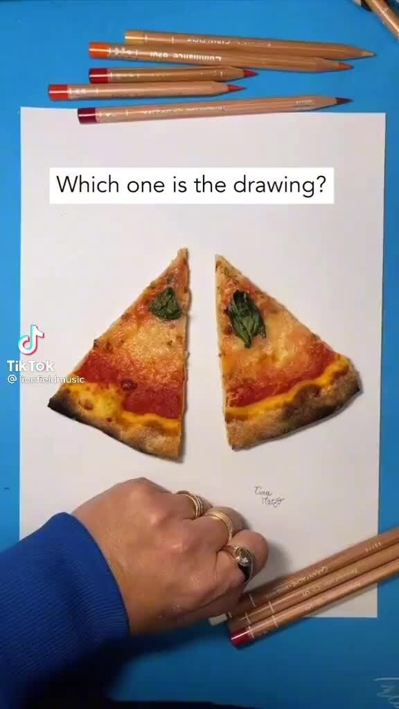 Which one is the drawing? - iFunny