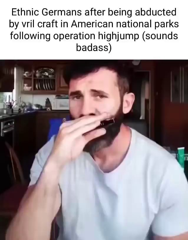 Ethnic Germans after being abducted by vril craft in American national ...