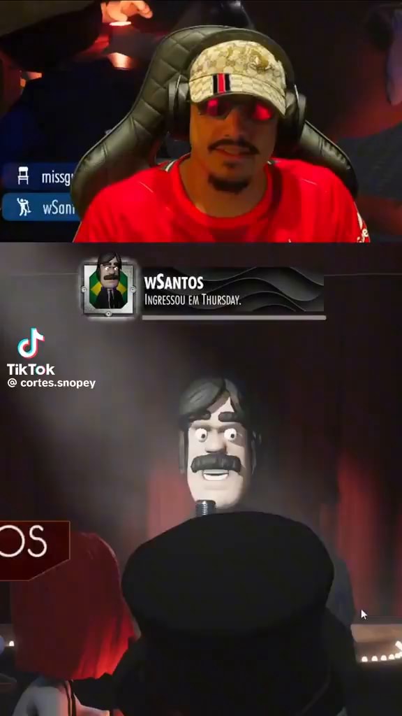 TikTok cortes.snt DS SANTOS [E INGRESSOU EM THURSDAY. - iFunny