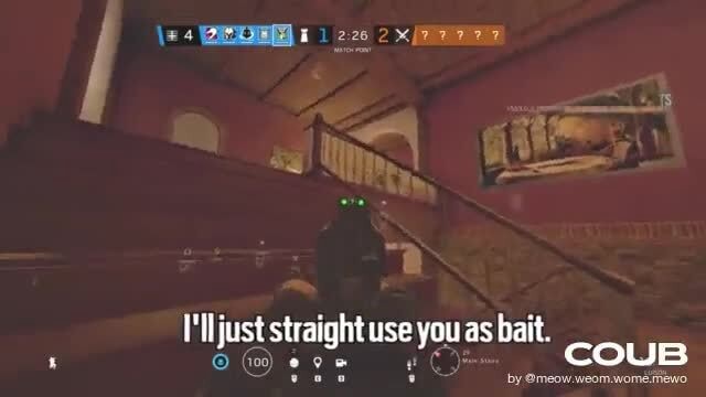 Real Mozzie plays Mozzie | Rainbow Six Siege - 'll I'll straight use ...