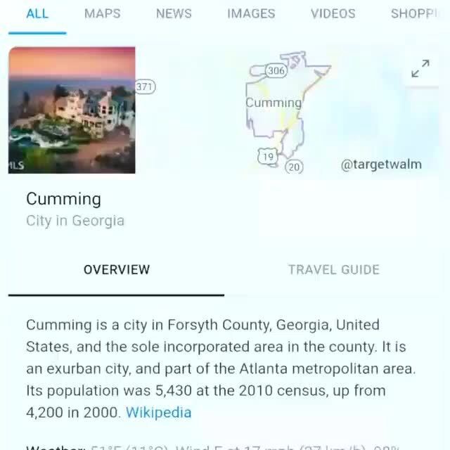 Cumming City in Georgia Cumming is a city in Forsyth County, Georgia ...