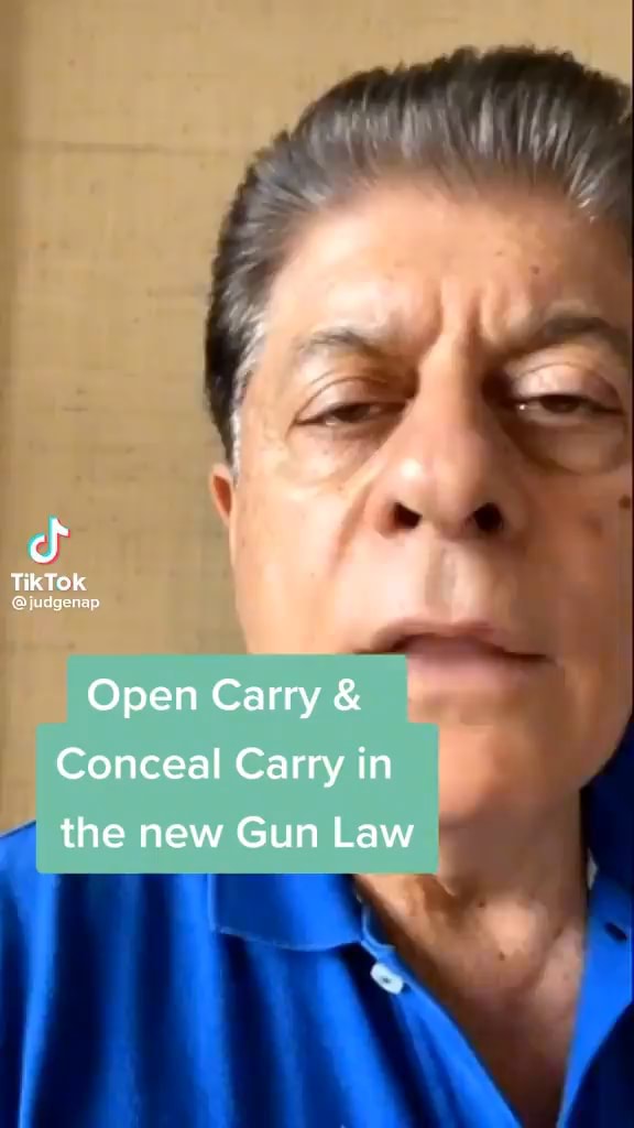 Cf TikTok op Open Carry & Conceal Carry in I the new Gun Law - iFunny