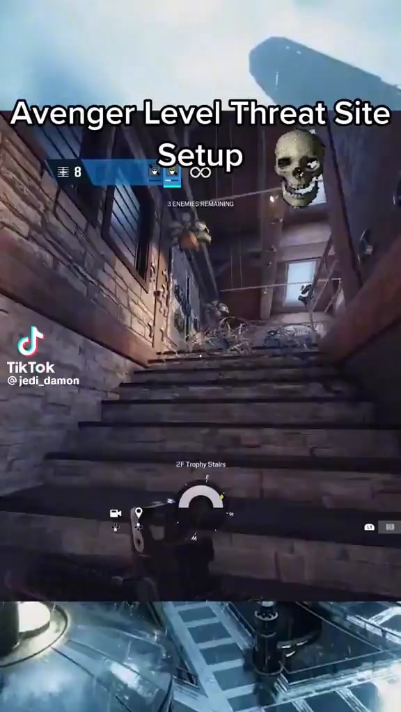 Avenger Level Threat Site =8 Setup TikTok @jedi_damon - iFunny