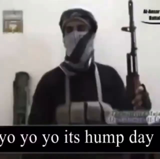 Yo yo yo its hump day - iFunny