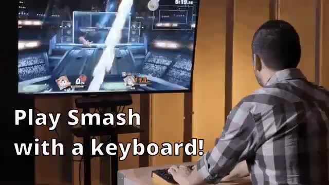 Play Smash with a keyboard! - iFunny