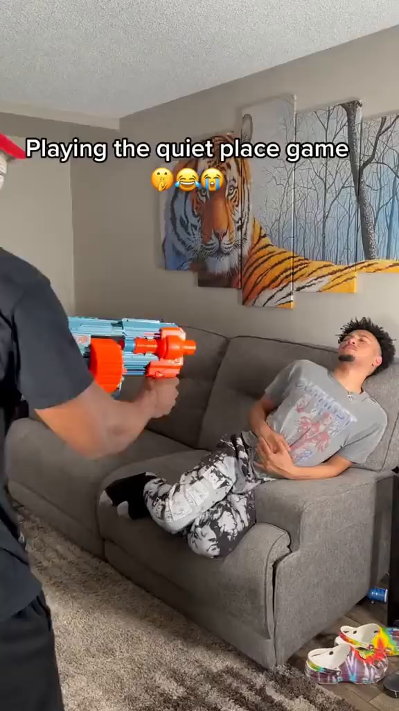 Playing the quiet place game - America’s best pics and videos