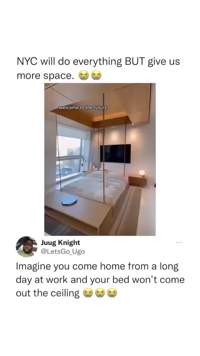 NYC will do everything BUT give us more space. 6, Juug Knight @LetsGo ...