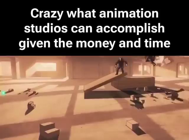 Crazy what animation studios can accomplish given the money and time ...