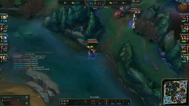 3357) (Aatron) Dragan Spawning in joyerto on the way (CeL.L2x {Kayn ...