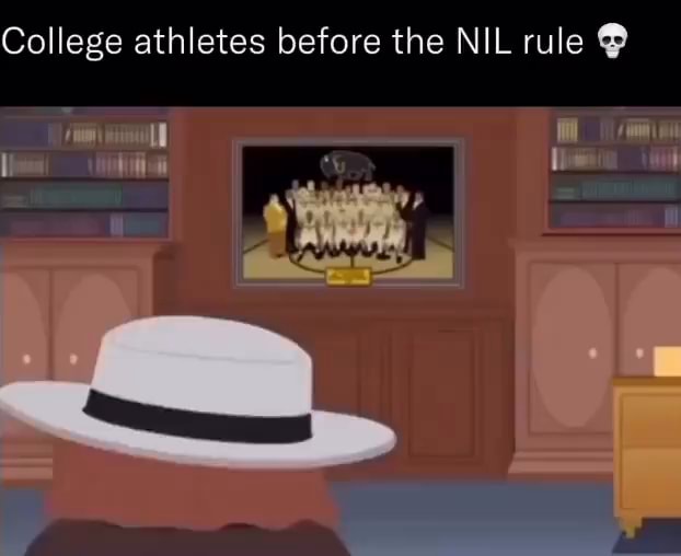 College athletes before the NIL rule - iFunny