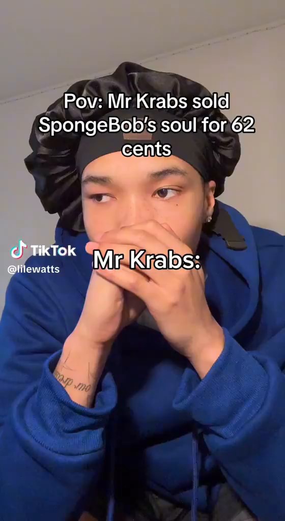 Pov: Mr Krabs sold SpongeBob''s soul for 62 cents STKTOK War Krabs ...