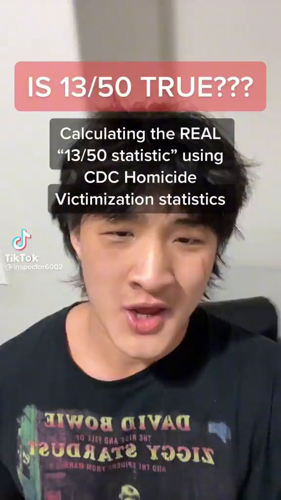 IS TRUE??? Calculating the REAL statistic" using CDC Homicide ...