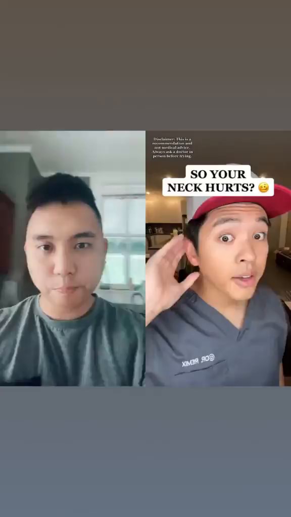 SO YOUR NECK HURTS? - iFunny