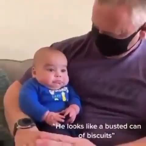 "He looks like a busted can biscuits" - iFunny