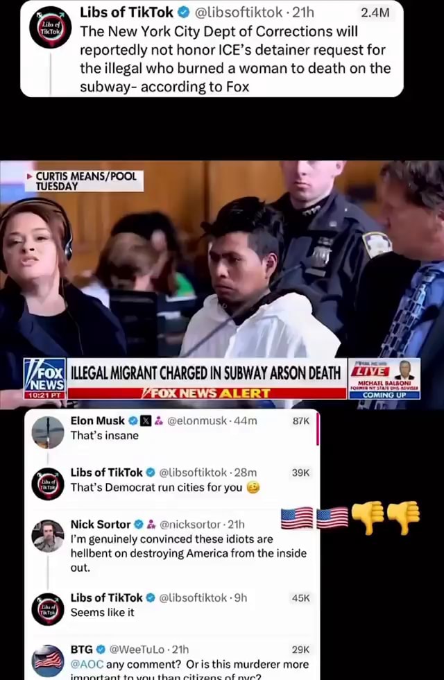 Libs of TikTok @libsoftiktok - 2.4M The New York City Dept of ...