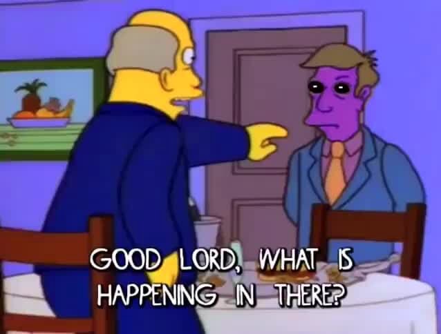 GOOD LORD, WHAT HAPPENING IN THERE? - iFunny