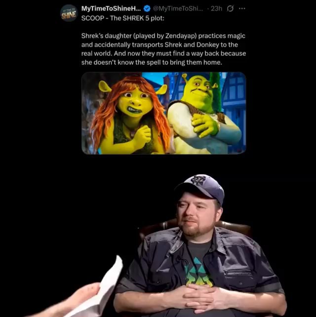 MyTimeToShineH... @ @MyTimeoShi.. 'SCOOP - The SHREK 5 plot: 'Shrek's ...