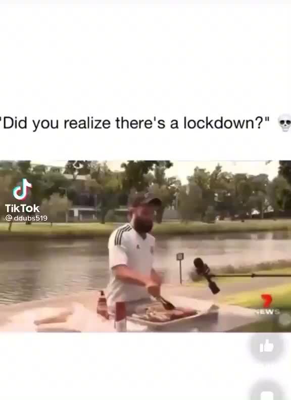 'Did you realize there's a lockdown?" ss - iFunny