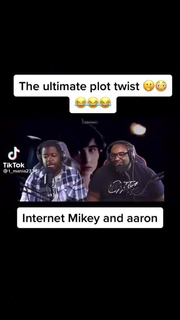 The ultimate plot twist TikTok Aw: ' re Internet Mikey and aaron - iFunny