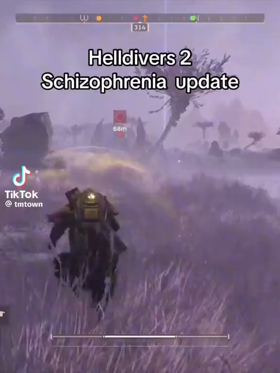 Helldivers 2 Schizophrenia update TikTok - iFunny