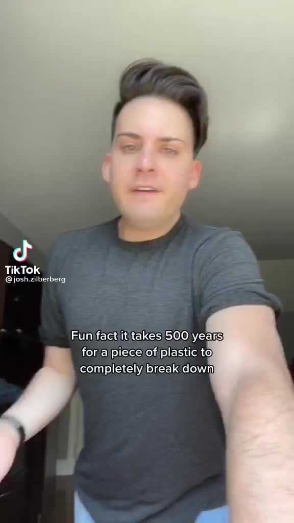 TikTok @josh.zilberberg Fun fact it takes 500 years for a piece of ...