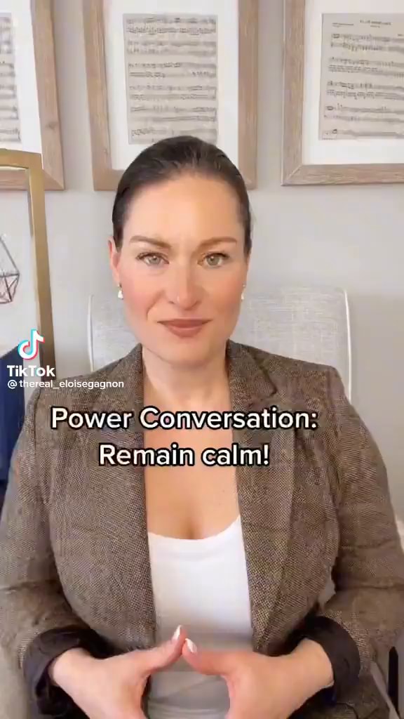 TikTok Power Conversation: Remain calm! - iFunny