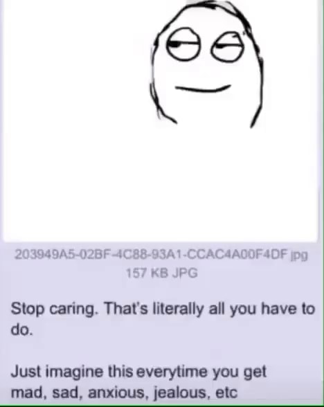 203949A5-02BF -4C88-93A -CCAC4A00F40F jng 187 KB JPG Stop caring. That ...