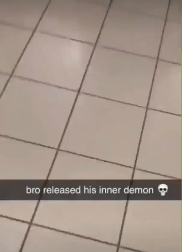 Bro released his inner demon - iFunny