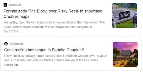 Sense Fortnite adds 'The Block' over Risky Reels to showcase Creative ...