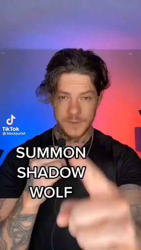 Tik Tok SUMMON SHADOW WOLF - iFunny
