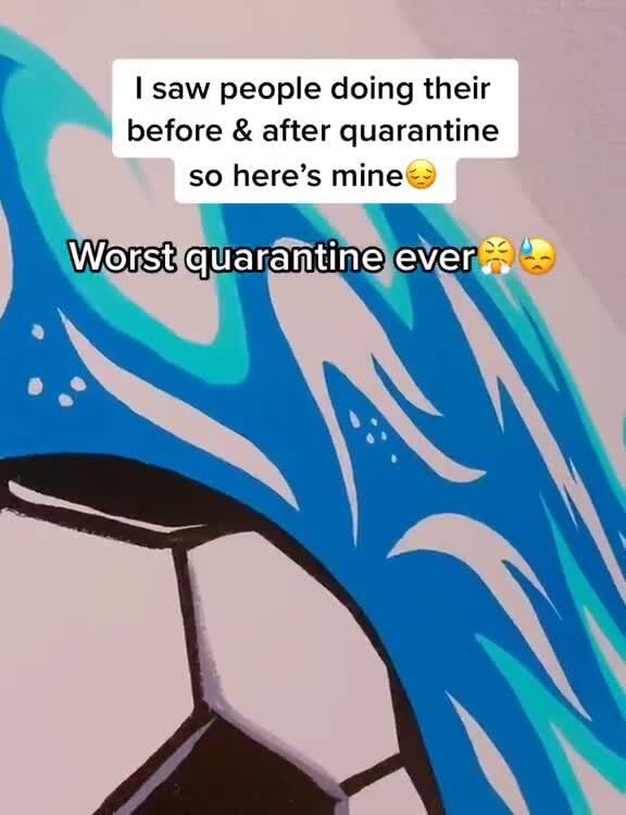 Saw people doing their before & after quarantine so here's mine& Worst ...