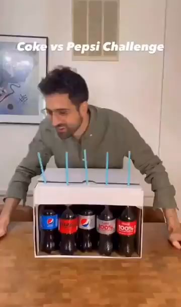 Coke vs Pepsi Challenge - iFunny