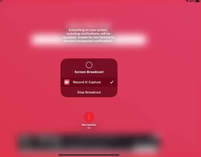 Sereen Broadcast recori copture 'Stop Broadcast - iFunny