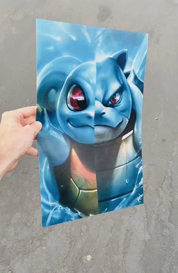 Insanely Cool 3D Pokemon Starters Artwork - iFunny