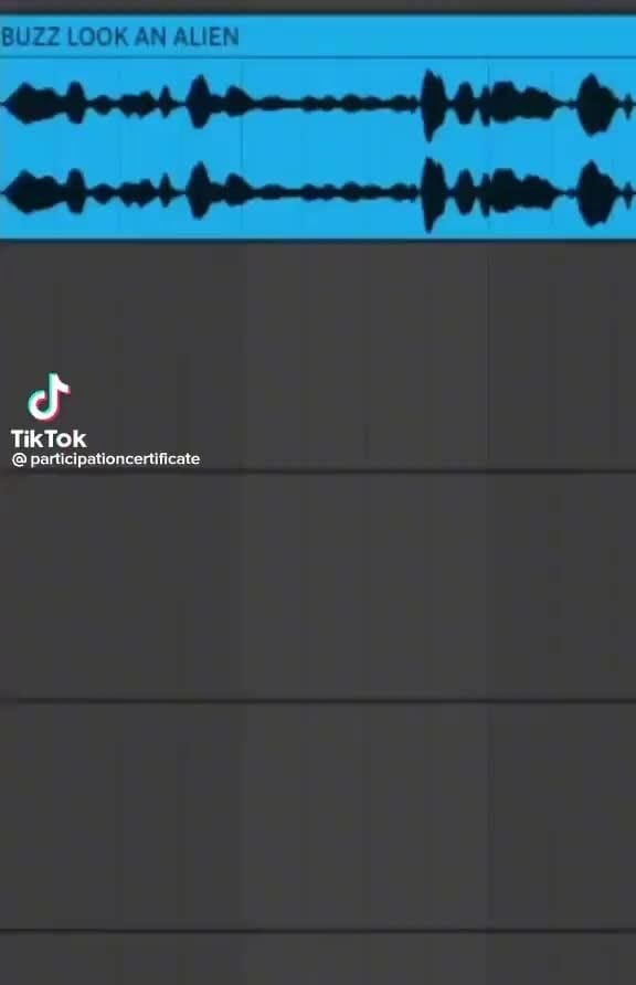 BUZZ LOOK AN ALIEN TikTok participationcertificate - iFunny