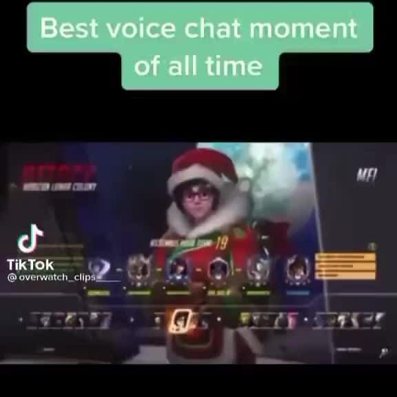 Best voice chat moment of all time Tik - iFunny