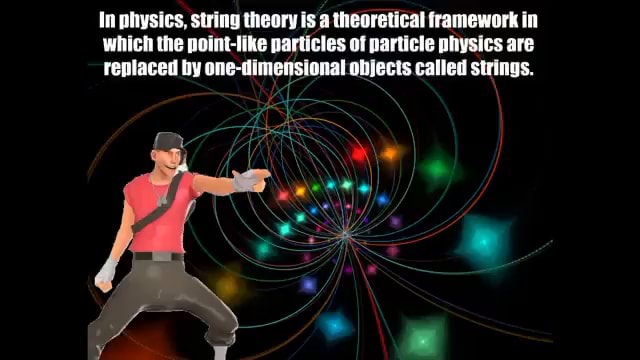 In physics, string theory is a theoretical framework in which the point ...