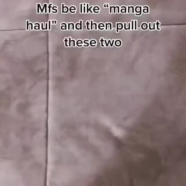 Mfs be like "manga _ haul" and then'pull-out _ thesestwo - iFunny