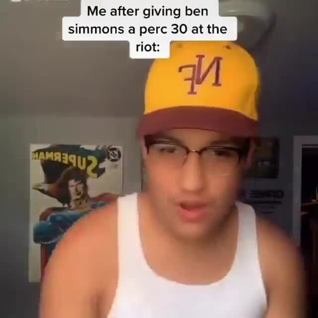 Me after giving ben simmons a perc 30 at the - iFunny