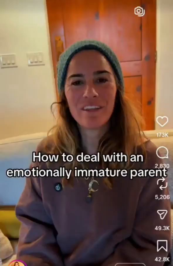 Flow deal with an emotionaily immature parent - iFunny