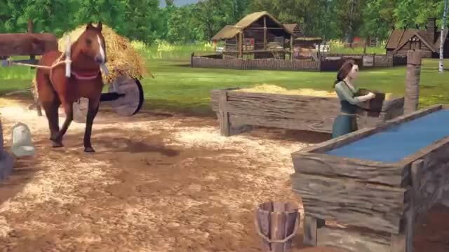 Here's some animations of good, neutral, and evil Jane crushing grain ...