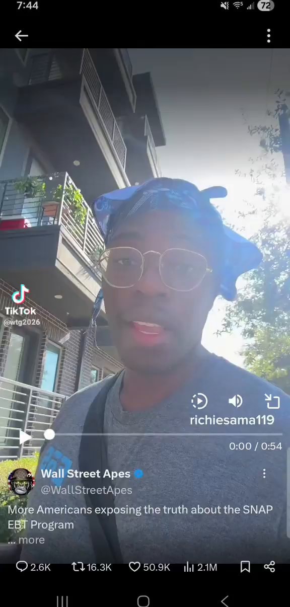 Ll richlesamai19 War Street Apes @WallStreetApes Americans exposing the ...