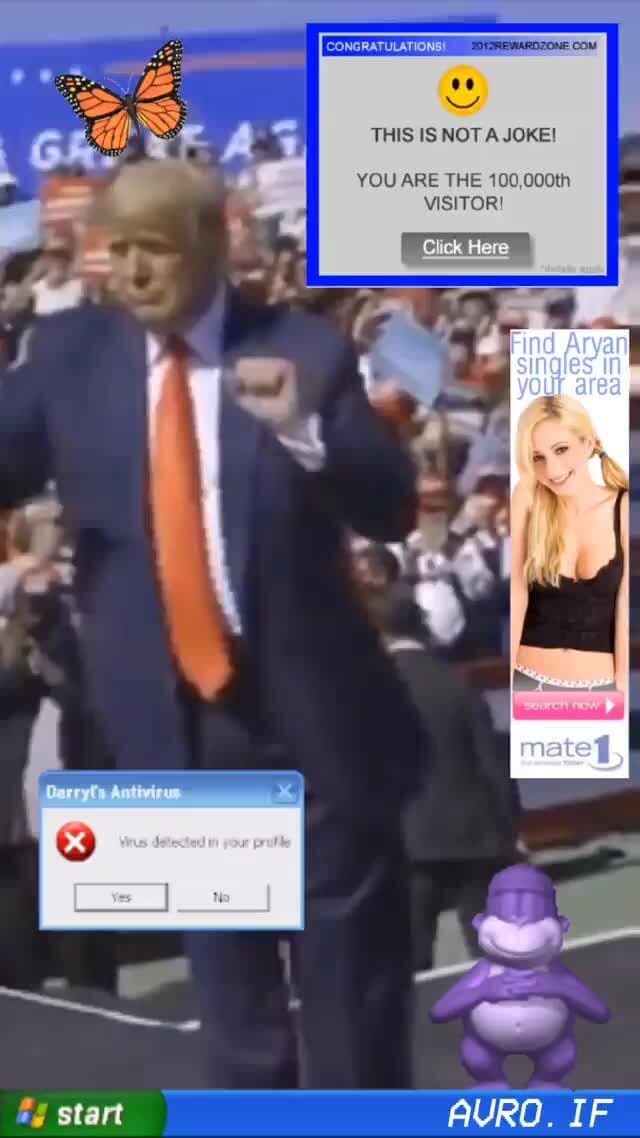 RE WARDZONE Com CONGRATULATIONSE oe THIS IS NOT A JOKE! YOU ARE THE 100,000th VISITOR start AURO ...