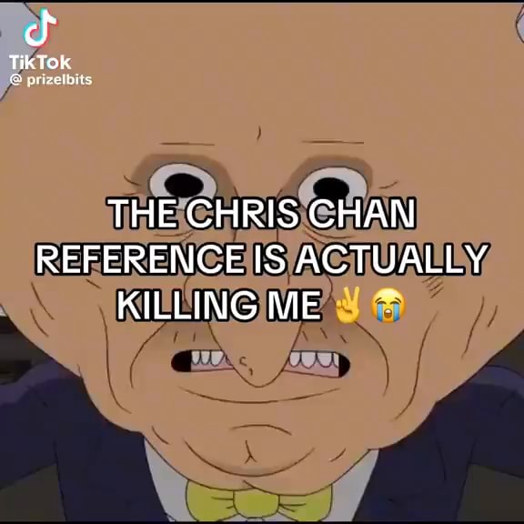 Tik Tok THE CHRIS CHAN REFERENCE IS ACTUALLY KILLING ME - iFunny